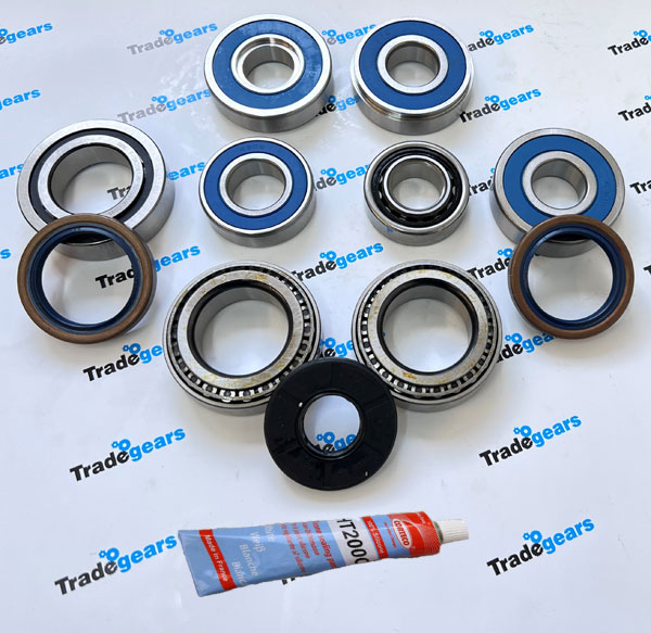 Ford B6 Gearbox Bearing & Seal Repair Kit (with Diff. Bearings) - wtc.co.uk