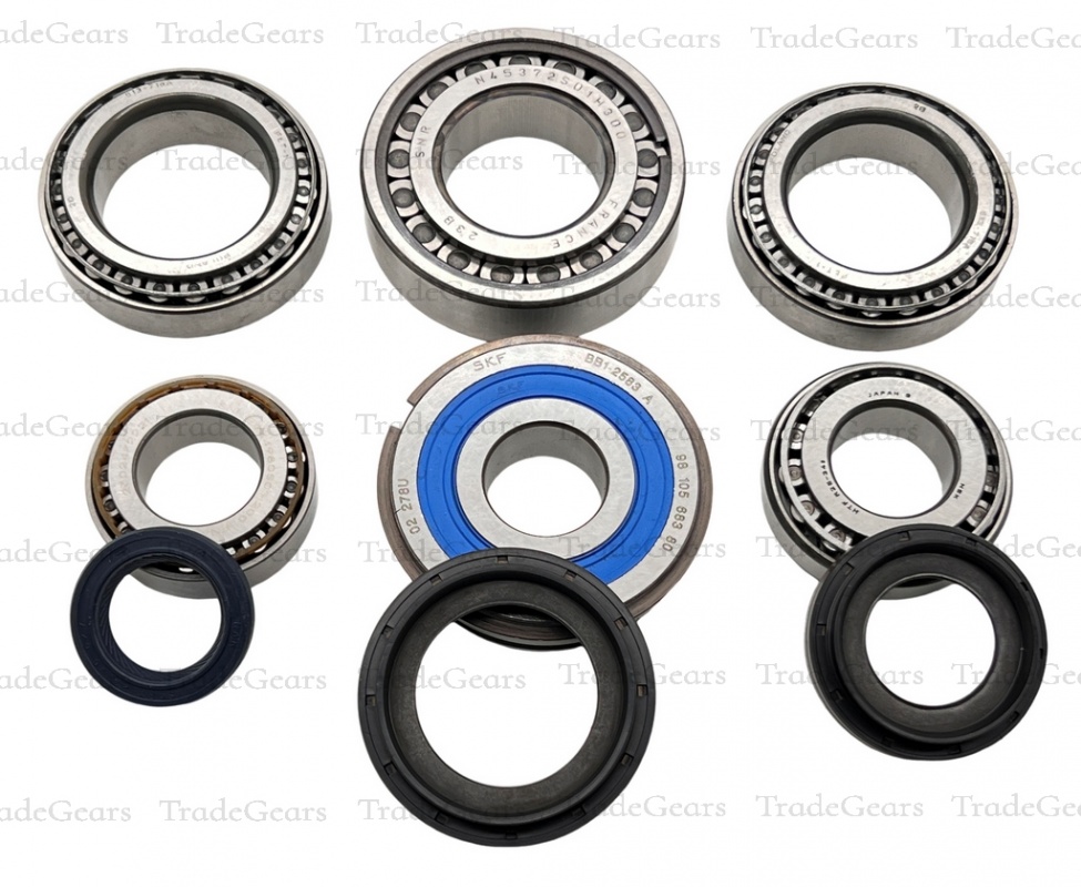 MB6 Bearing & Oil Seal Repair Kit (with Differential Bearings) - wtc.co.uk